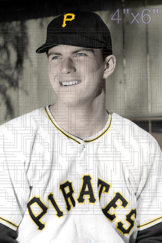 Paul Pettit - 1953 Pittsburgh Pirates - choose a style - colorized ...