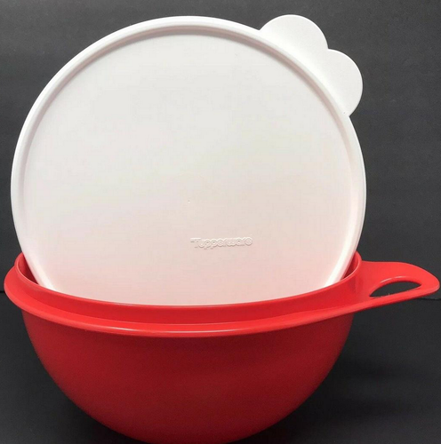 Tupperware Thatsa Bowl Jr 12 Cup Mixing Container Chili Red #2677 New ...