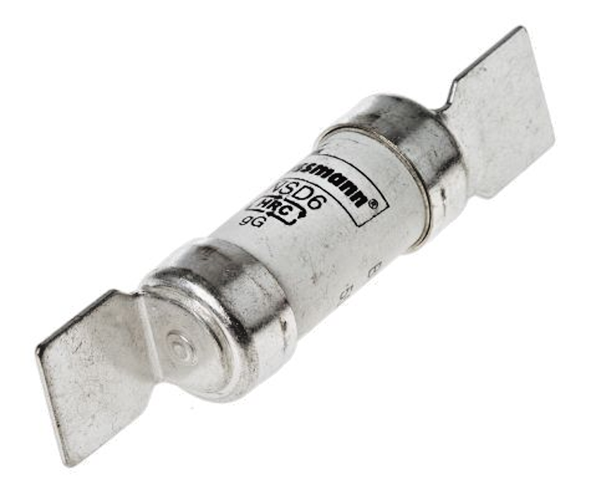 Cooper Bussmann NSD6 6A Fuse F1 British Standard gG 550Vac 80kA HRC ...