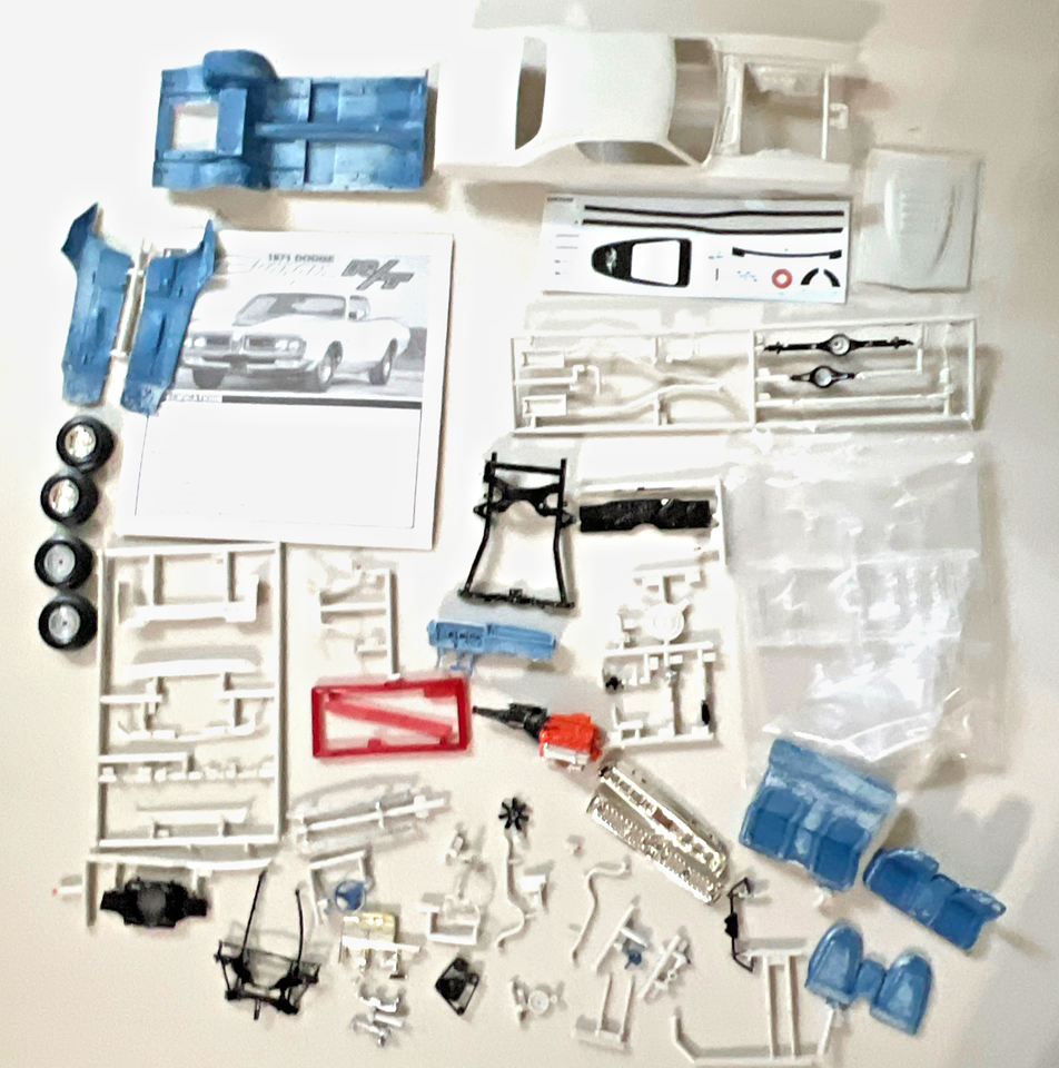 AMT ERTL 1971 Dodge Charger '71 Model Car Kit 1:25 #30053 | eBay