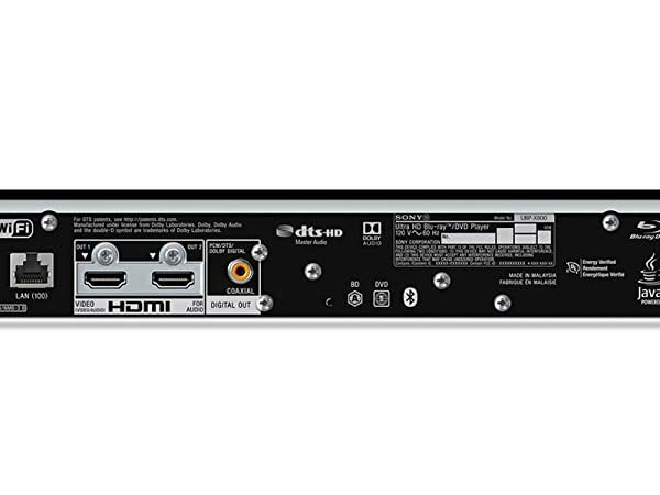Sony Ubp X800m2 4k Ultra Hd Blu Ray Player With Wi Fi® And