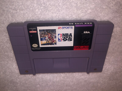 NBA Live 95 (Super Nintendo Entertainment System, 1994) SNES Game ...