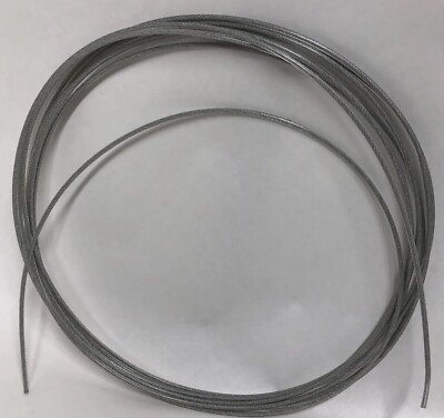 1/8" X 20 Ft Plastic Coated Cable | eBay