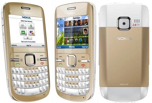Nokia C3 Gold
