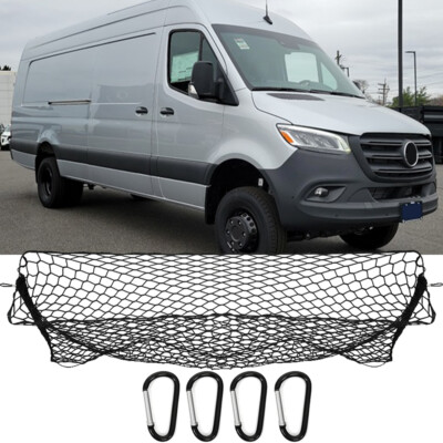 60x18" For Mercedes Sprinter 3500 Rear Truck Bed Cargo Net Envelope ...