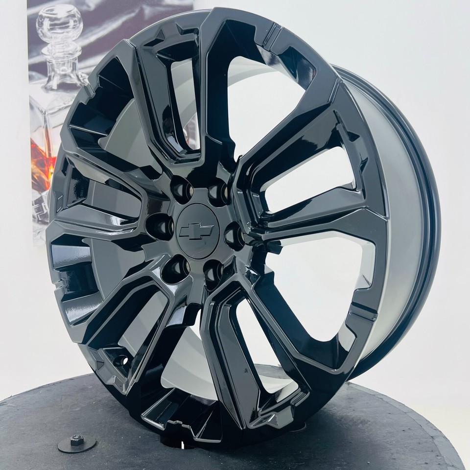 22" 2024 Chevy Tahoe Silverado Suburban Wheels Rims GMC Sierra Yukon ...