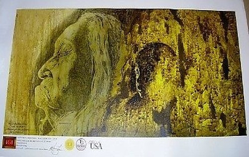 David Vert Giclée Imprimé Toile Art Remembering International Édition ...