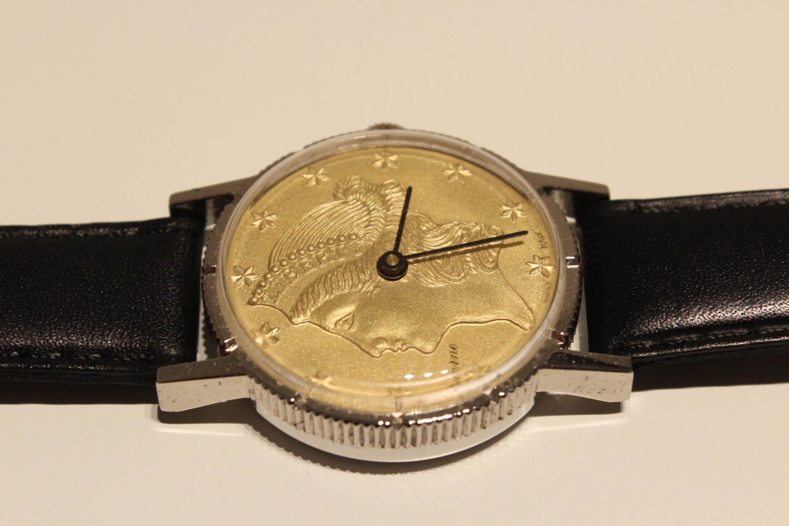 VINTAGE RARE COLLECTIBLE MEN'S SWISS WATCH "LUCERNE" WITH LIBERTY USA ...