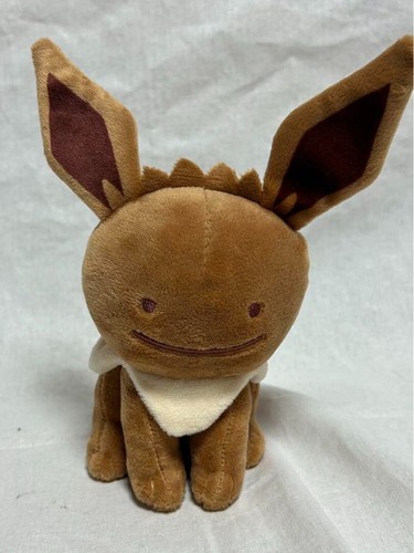 Pokemon Center Metamon Ditto Transform Plush Doll Eevee normal type ...