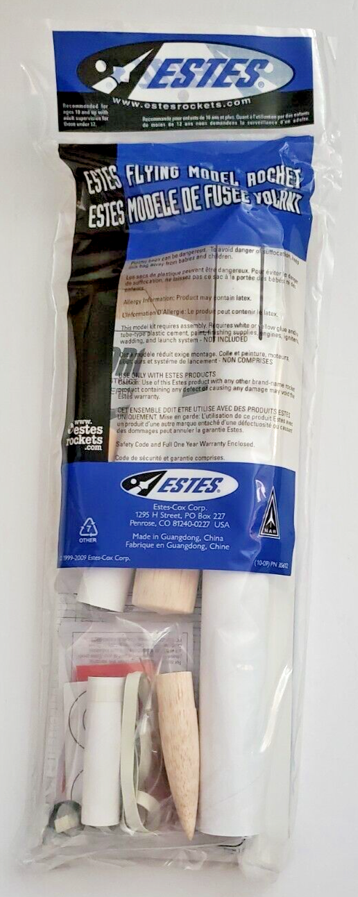 Estes Vector Force Flying Model Rocket Kit 3210 for sale online | eBay