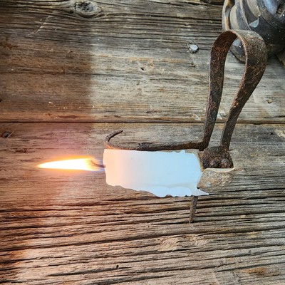 Mining - Sticking Tommy Miners Candle Holder