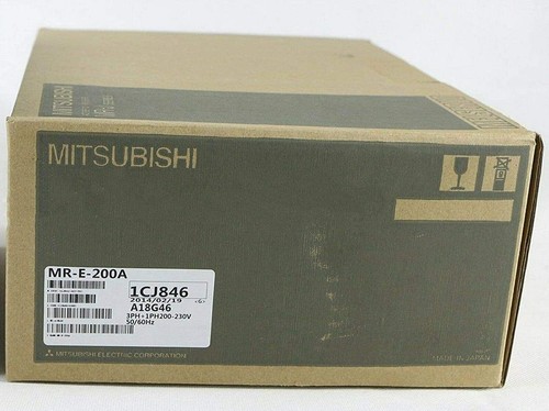 NEW MITSUBISHI MR-E-200A AC SERVO MOTOR DRIVER AMPLIFIER | eBay