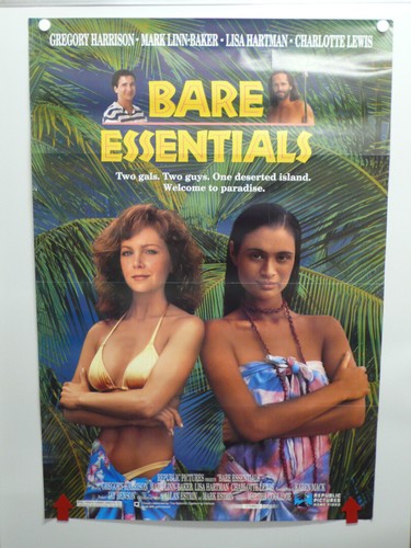 BARE ESSENTIALS Gregory Harrison Mark Linn-Baker HOME VIDEO POSTER 1991 | eBay