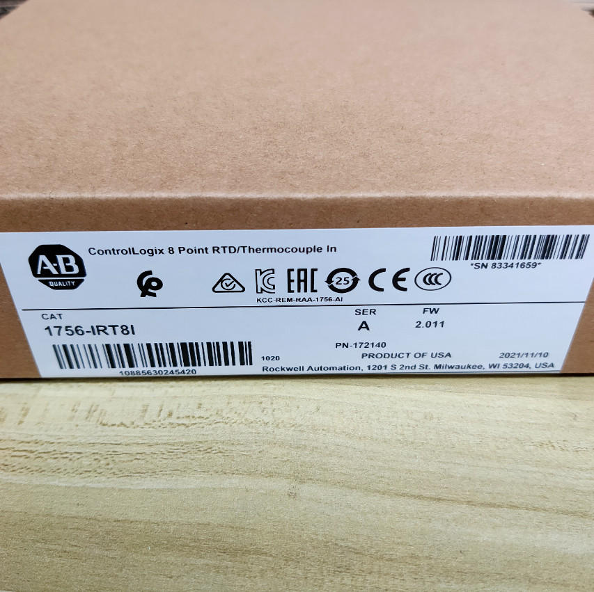 Allen Bradley 1756-IRT8I ControlLogix RTD / Thermocouple Input New ...