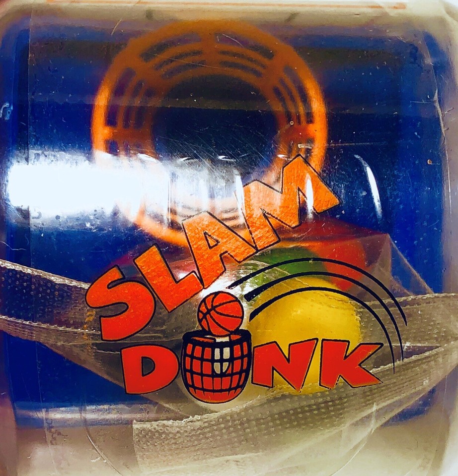 Vintage 2000 Novelty SLAM DUNK Basketball DOUBLE BUBBLE 4.5” Gum candy ...