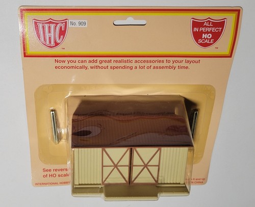 IHC HO Scale Large Equipment Shed No. 909 Assembled & Painted | eBay