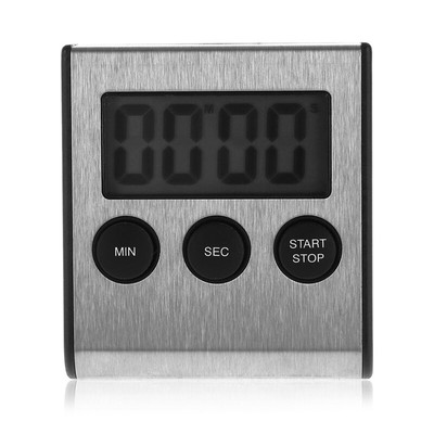 Digital Kitchen Timer Countdown Kitchen Timer with Loud Alarm Stainless ...