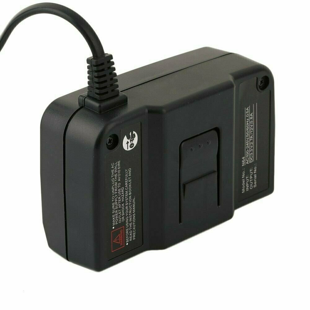Nintendo 64 Power Supply Video Game Console Cord Cable N64 Adapter ...