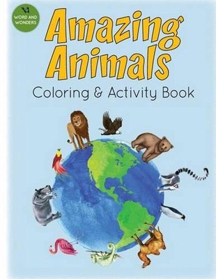 Amazing Animals Coloring and Activity Book 9780984185535 | eBay