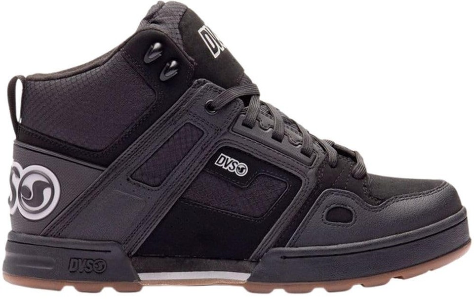 DVS Men's Comanche Boot Black/Reflective/Charcoal Nubuck - DV00920002 ...