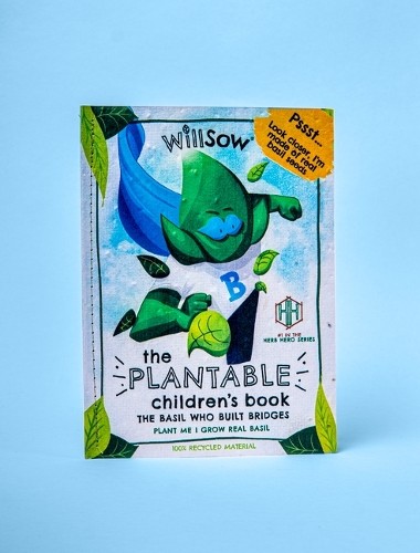 Tom Lines The Basil Who Built Bridges (Tascabile) Plantable Children's ...