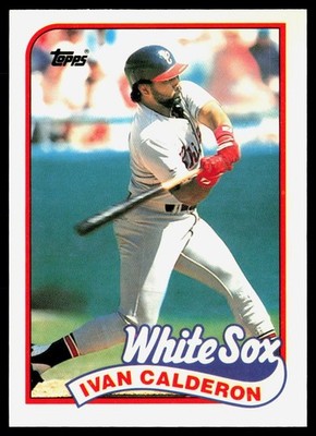 Ivan Calderon 1989 Topps Collector's Edition (Tiffany) #656 | eBay