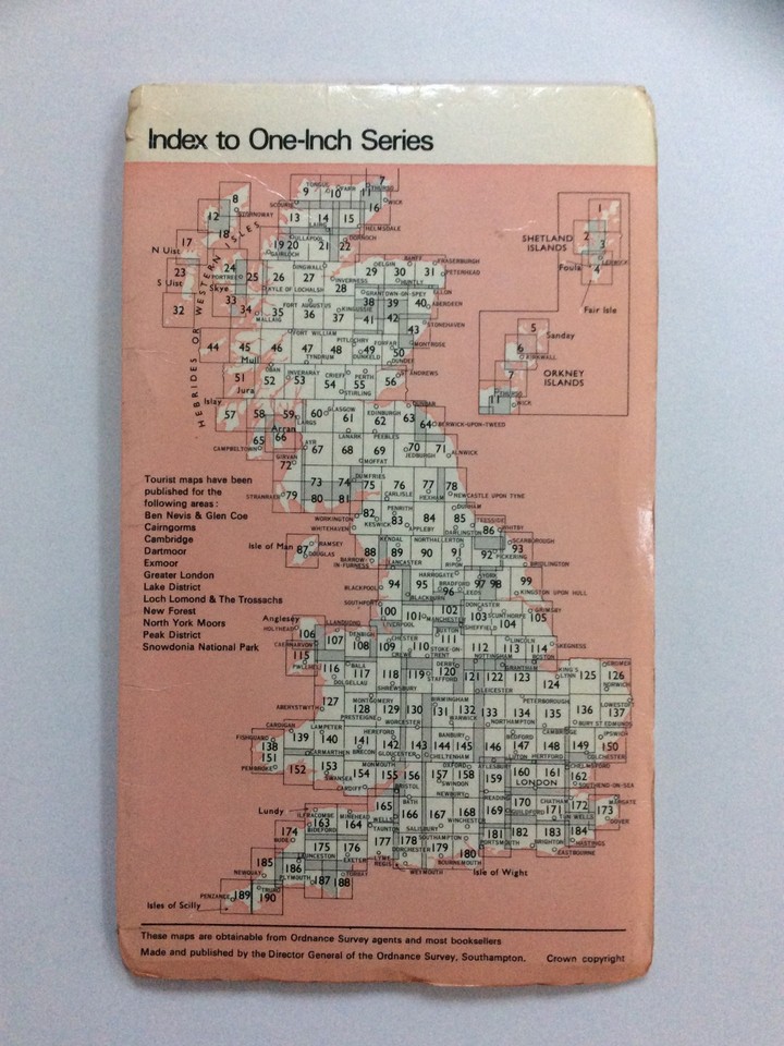 Vintage Ordnance Survey Map No.81 Dalbeattie | eBay