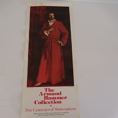 Affiche THE ARMAND HAMMER COLLECTION 1981 | eBay