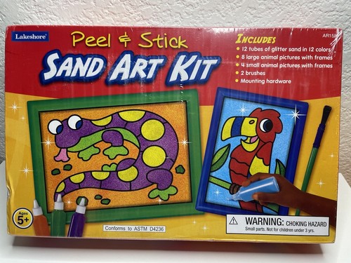Lakeshore Peel & Stick Sand Art Set Brand New Sealed 633682123905| eBay