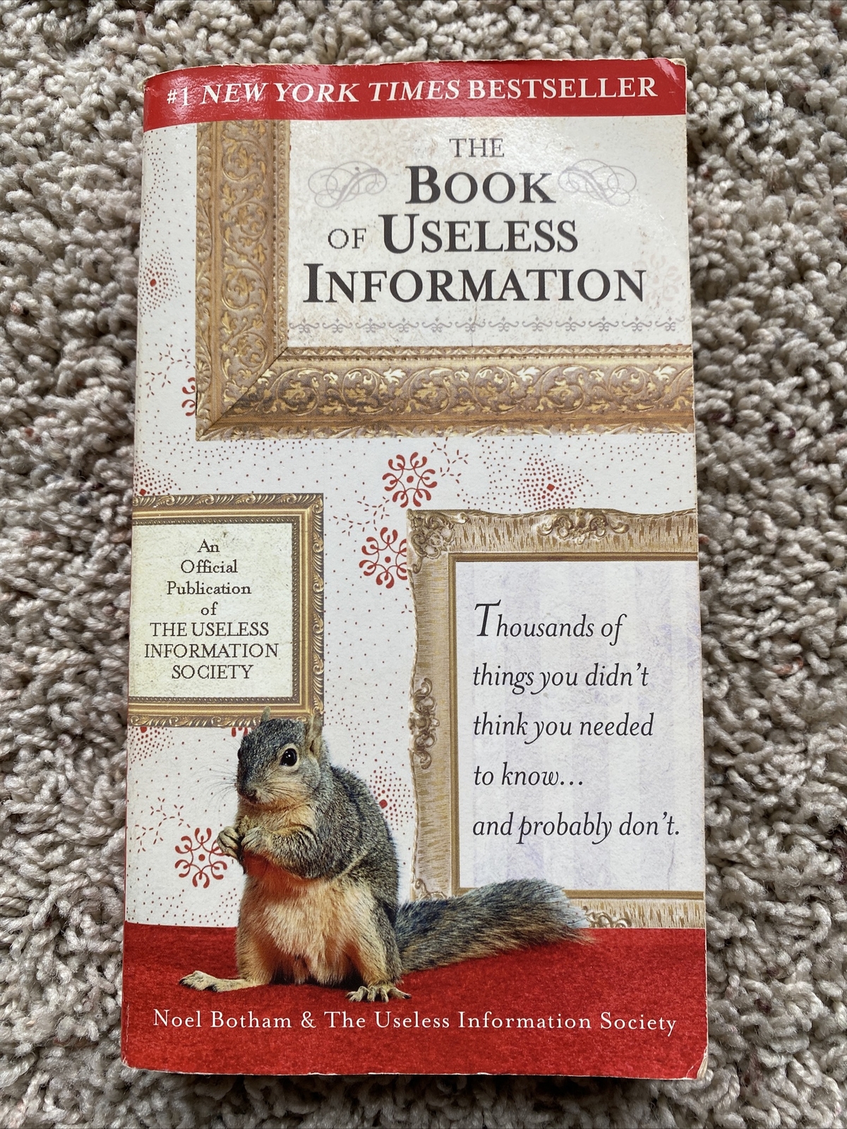The Book of Useless Information by Noel Botham (2006, UK-B Format ...