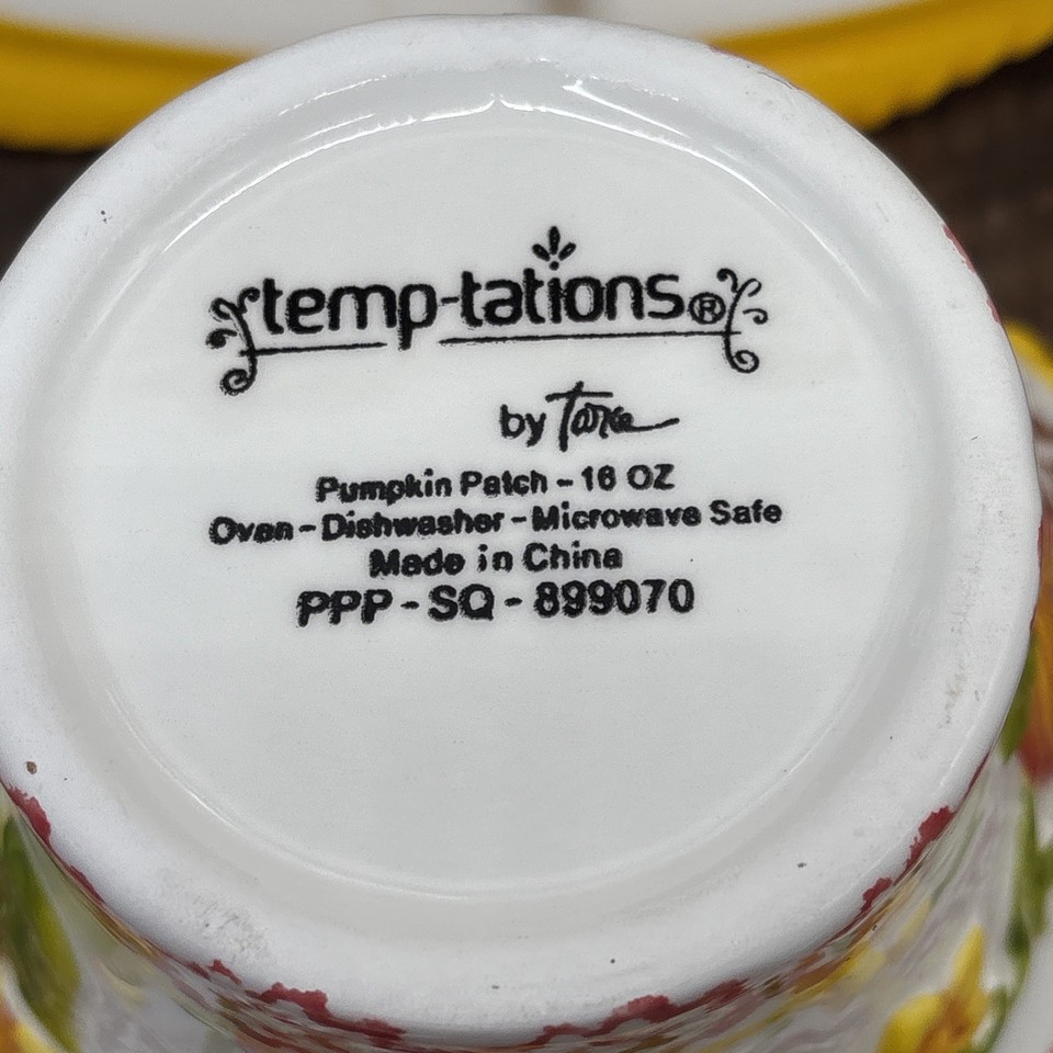 Temptations by Tara pumpkin patch serving platter with dip bowl and ...