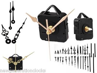 Quartz Reversing Backwards Novelty Clock Movement with Huge Choice of ...