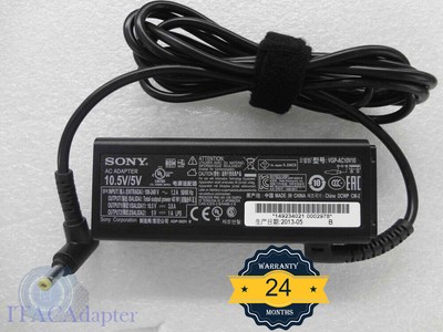 Original Sony 45W 10.5V/5V AC Adapter&Cord for VAIO Pro SVP112A1CL,VGP ...