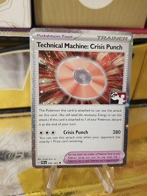 Technical Machine: Crisis Punch Prize Pack Series 6 Promo Pokemon Card ...