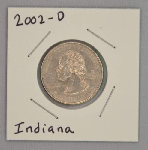 2002-D 25C Indiana Quarter | eBay