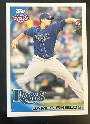 2010 Topps Opening Day Tampa Bay Rays #88 James Shields | eBay