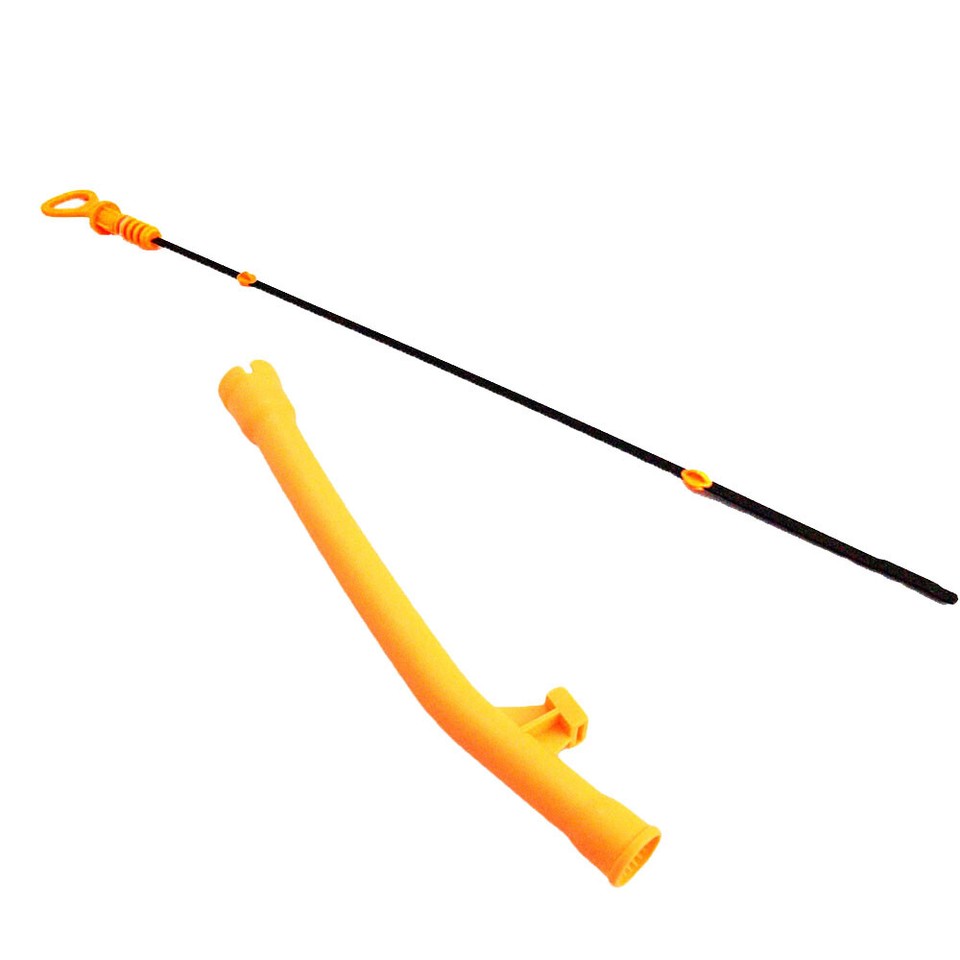 Oil Dipstick & Oil Dipstick Funnel Sleeve Tube for VW Golf Jetta Beetle ...