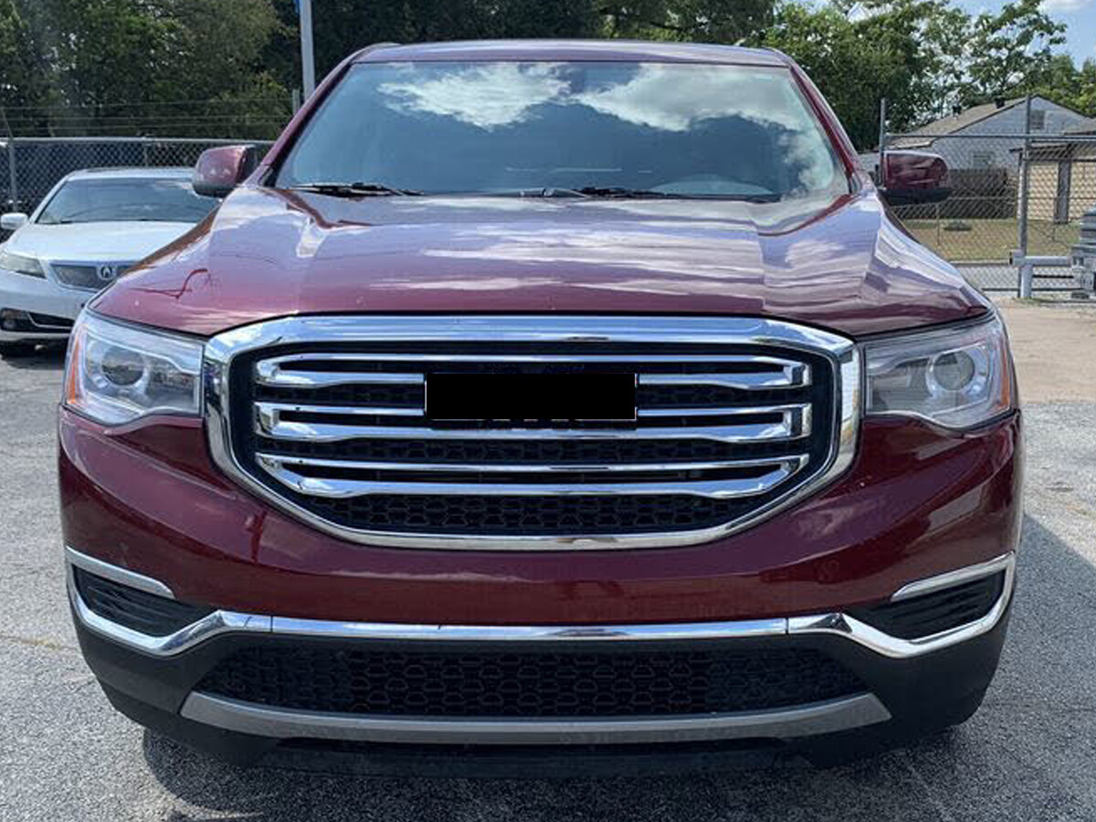 Chrome 3PC Grille Grill Insert Overlay Trim FOR 2017-2019 GMC Acadia ...