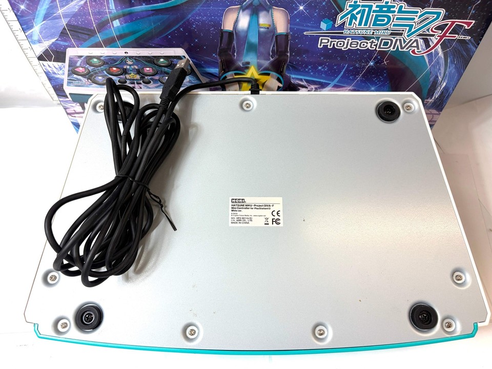 Hatsune Miku Project DIVA F Controller PS3 by HORI HP3-901 Boxed Japan ...