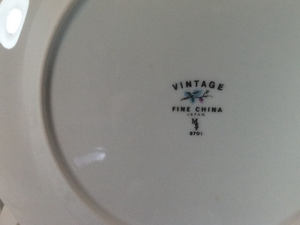 Fine China Vintage Pattern #6701 China Set 34 Pieces C. 1960s | eBay