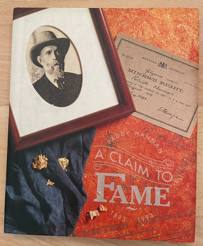 PADDY HANNAN. A CLAIM TO FAME. TESS THOMSON. HARDCOVER WJACKET ...