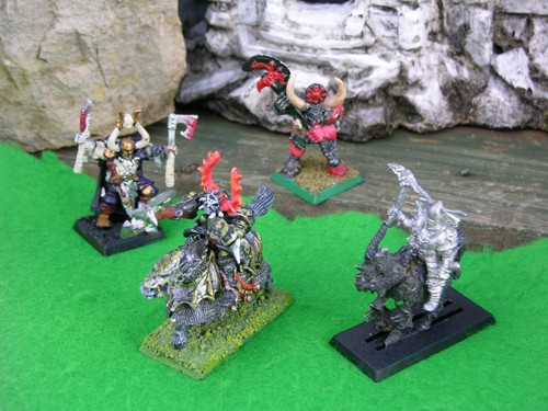 WHFB CHAOS WARRIOR COMMAND MULTI-LISTING | eBay
