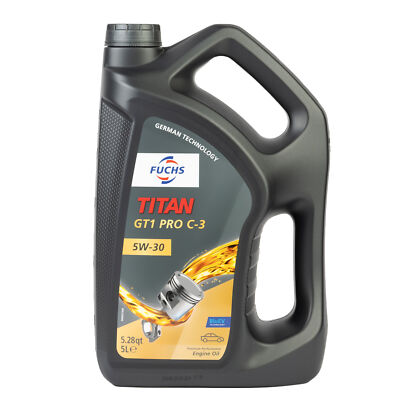 FUCHS Engine Oil Titan GT1 Pro C-3 SAE 5W30 Fully Synthetic VW 504 507 ...