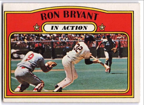 1972 Topps Ron Bryant IA San Francisco Giants #186 | eBay