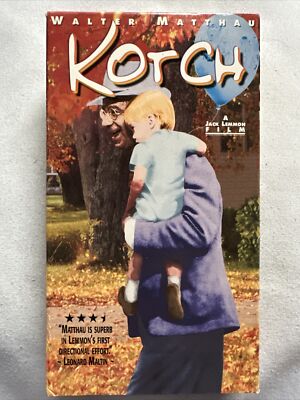 1998 KOTCH WALTER MATTHAU VHS Tape, COMPLETE/TESTED SEE PHOTOS (VHS88 ...