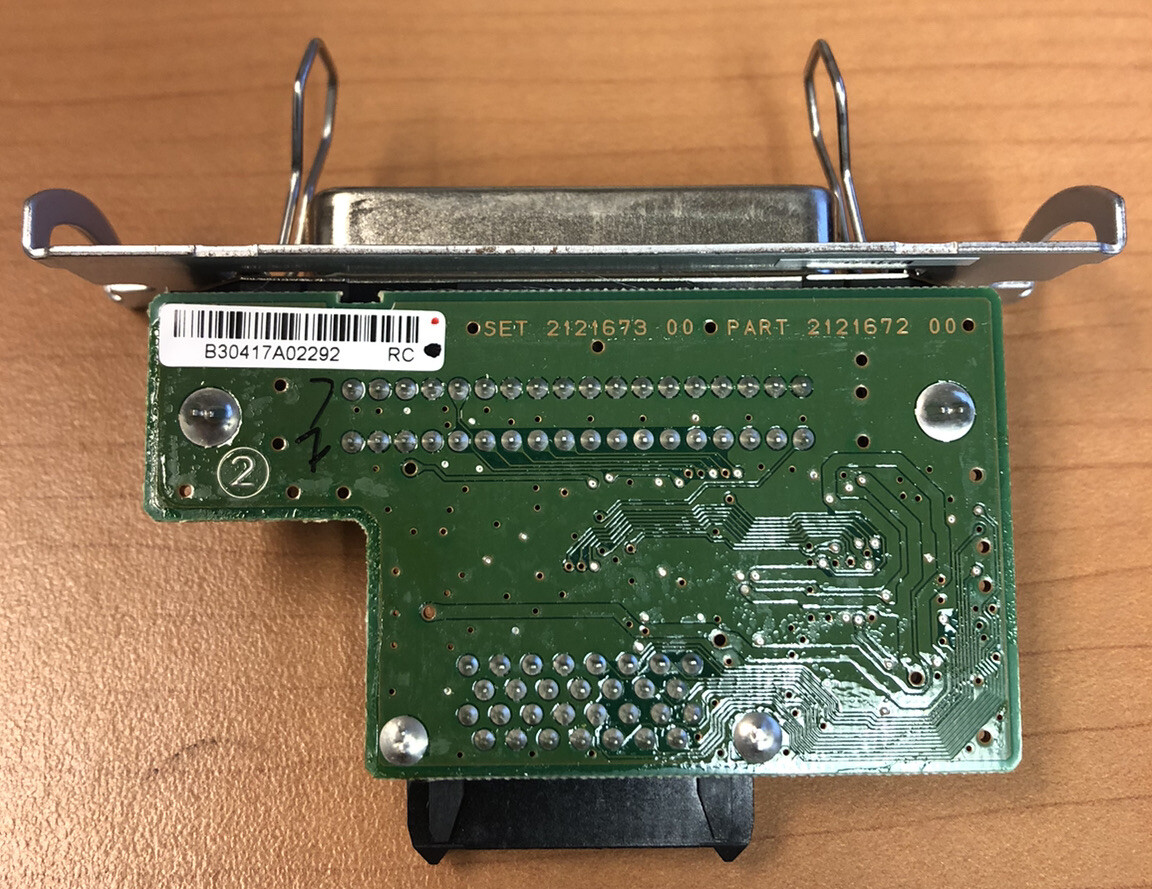 Epson TM Series UB-P02 M112D Parallel Port Adapter Interface Card C823891 GREAT | eBay