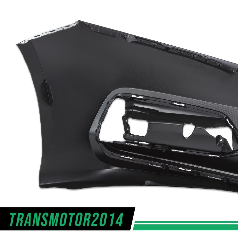 Front Bumper Cover Fit For 18 19 20 Honda Accord Sedan W/o Sensor ...