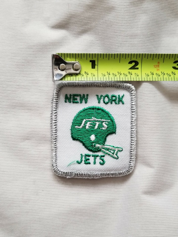 Vintage New York Jets 2x RAISED Patch Embroidered Badge Patch Emblem | eBay