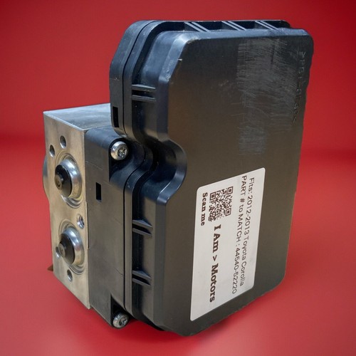 Refurbished ABS Brake Pump Module 2012-2013 Toyota Corolla | 44540 ...