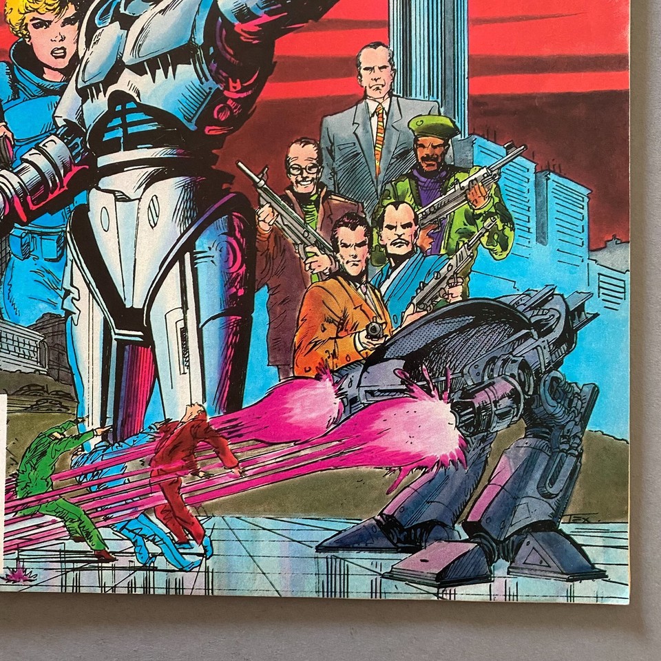 ROBOCOP 1 NEWSSTAND 1ST APPEARANCE (1987, MARVEL MAGAZINE) | eBay